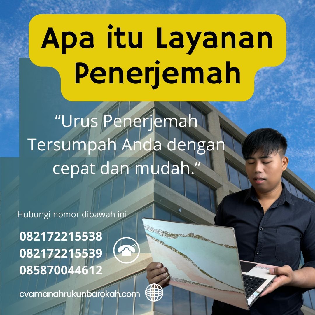 Apa itu Layanan Penerjemah Tersumpah JABODETABEK?