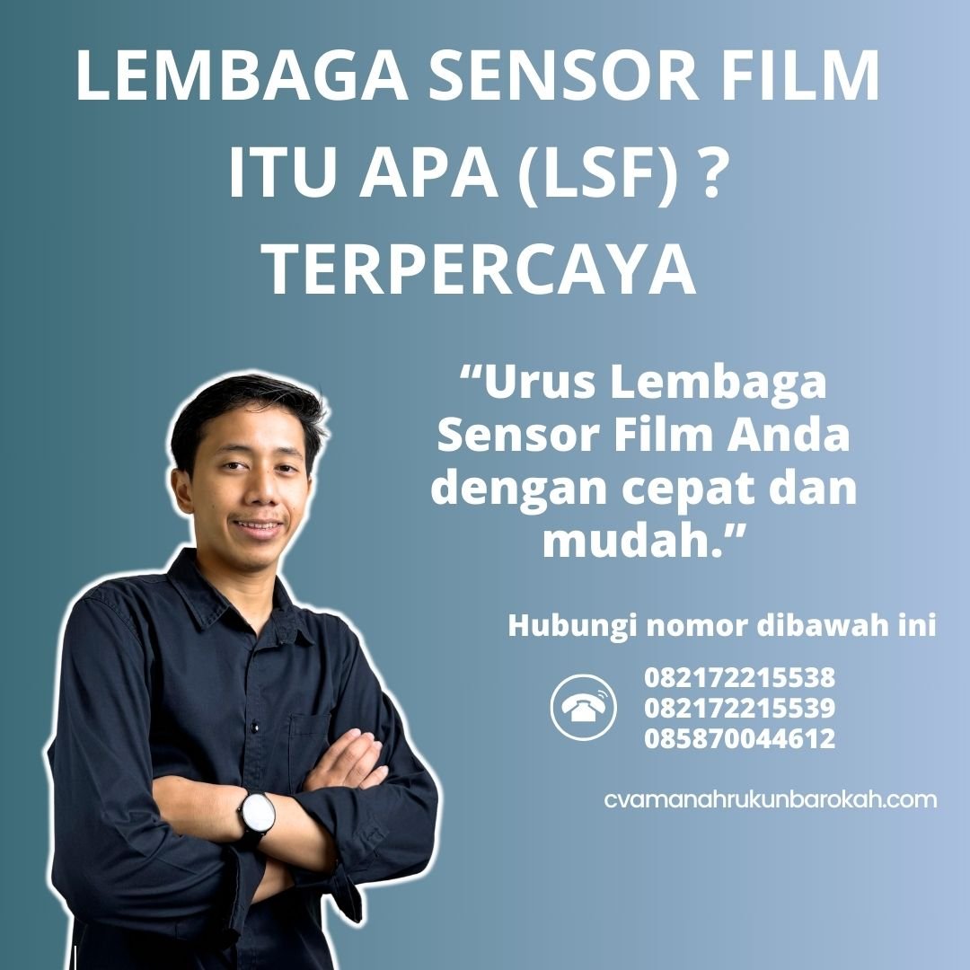 Lembaga Sensor Film Itu Apa (LSF) ? Terpercaya