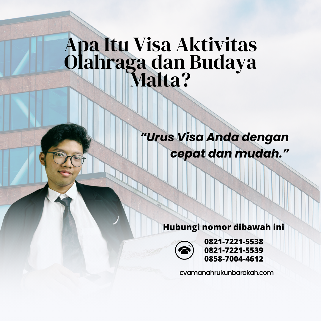 Jasa Visa Aktivitas Olahraga Malta: 99% Approved