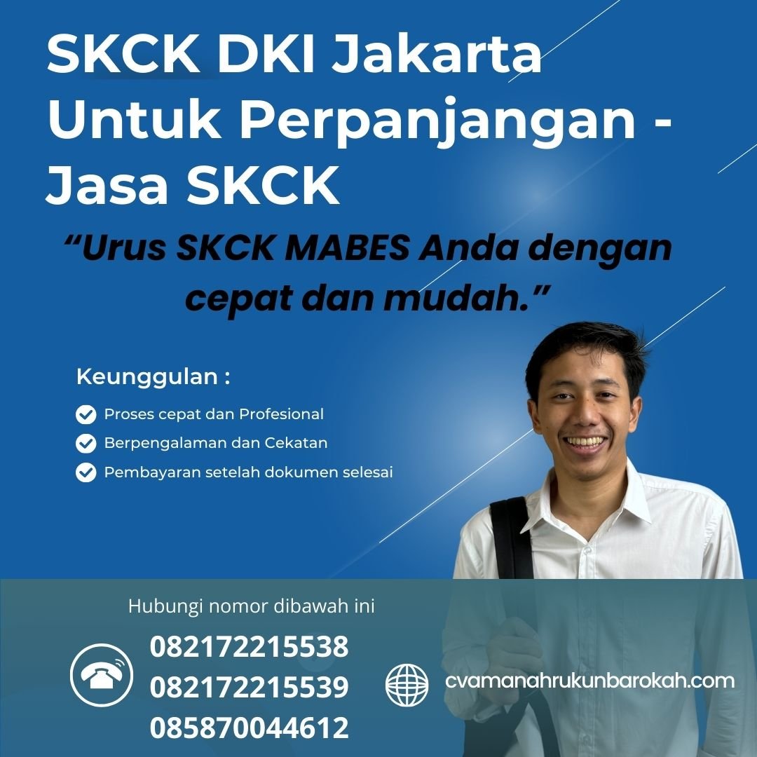 SKCK DKI Jakarta Untuk Perpanjangan - Jasa SKCK
