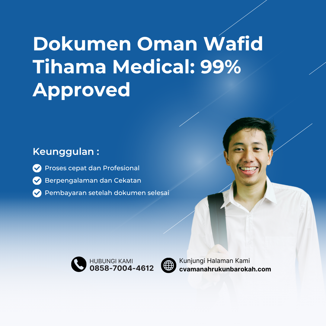 Dokumen Oman Wafid Tihama Medical: 99% Approved