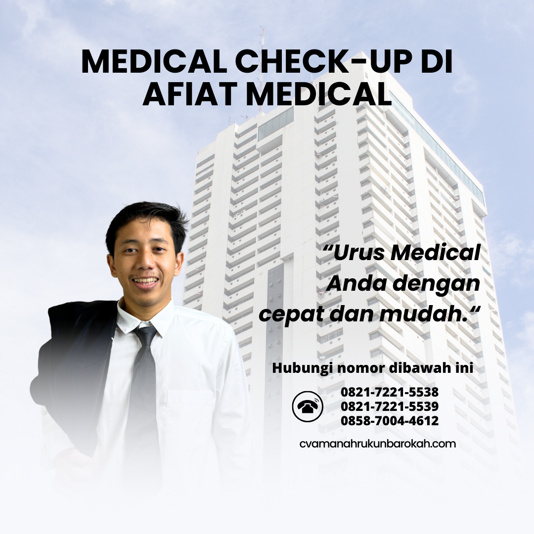 Medical Check-up di Afiat Medical: 99% Approved