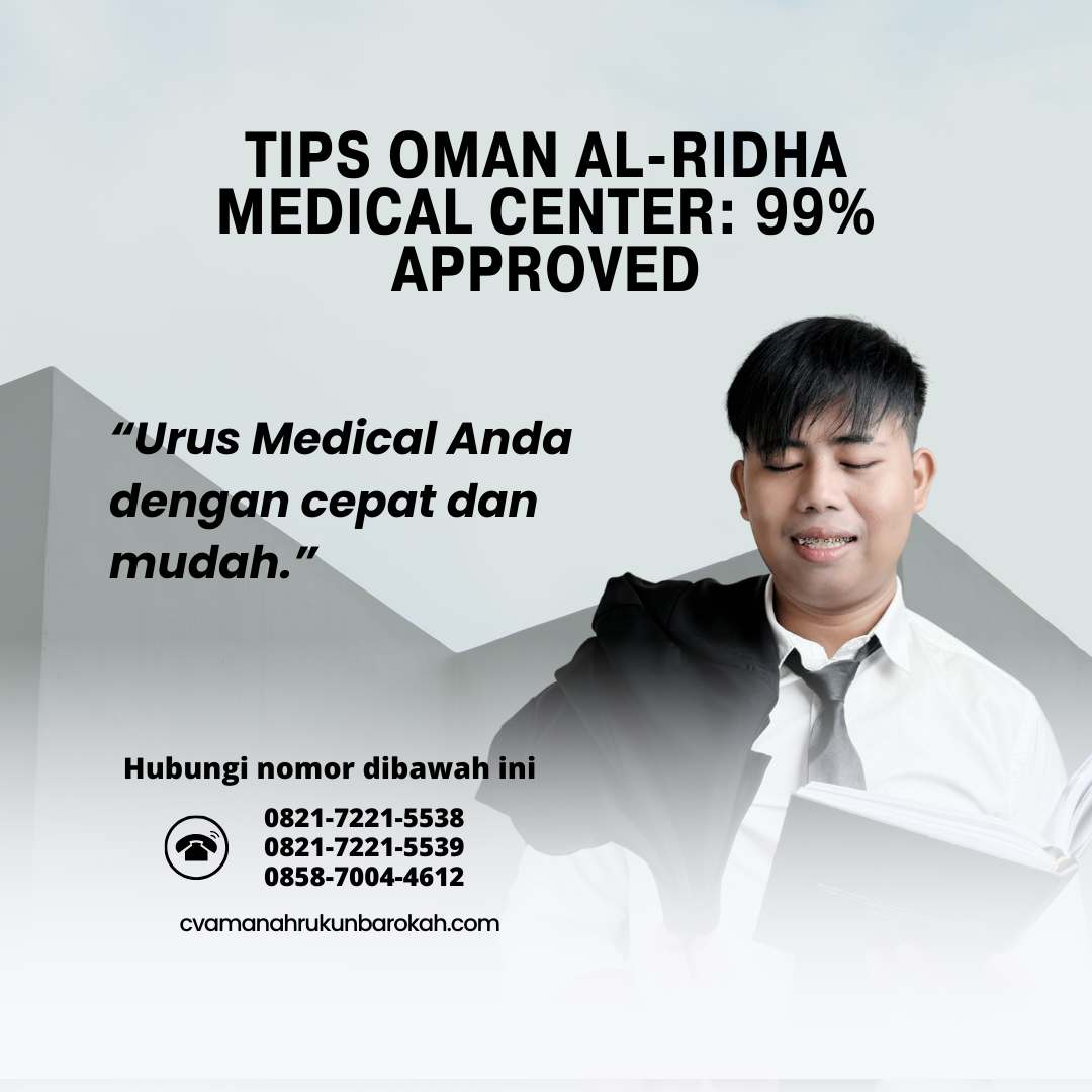 Tips Oman Al-Ridha Medical Center: 99% Approved