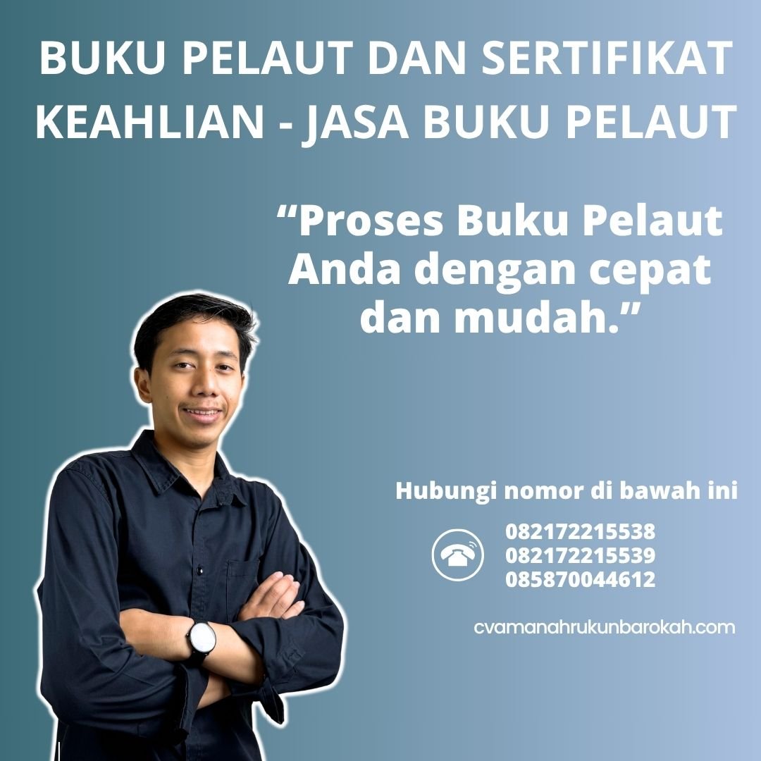 Buku Pelaut dan Sertifikat Keahlian - Jasa Buku Pelaut