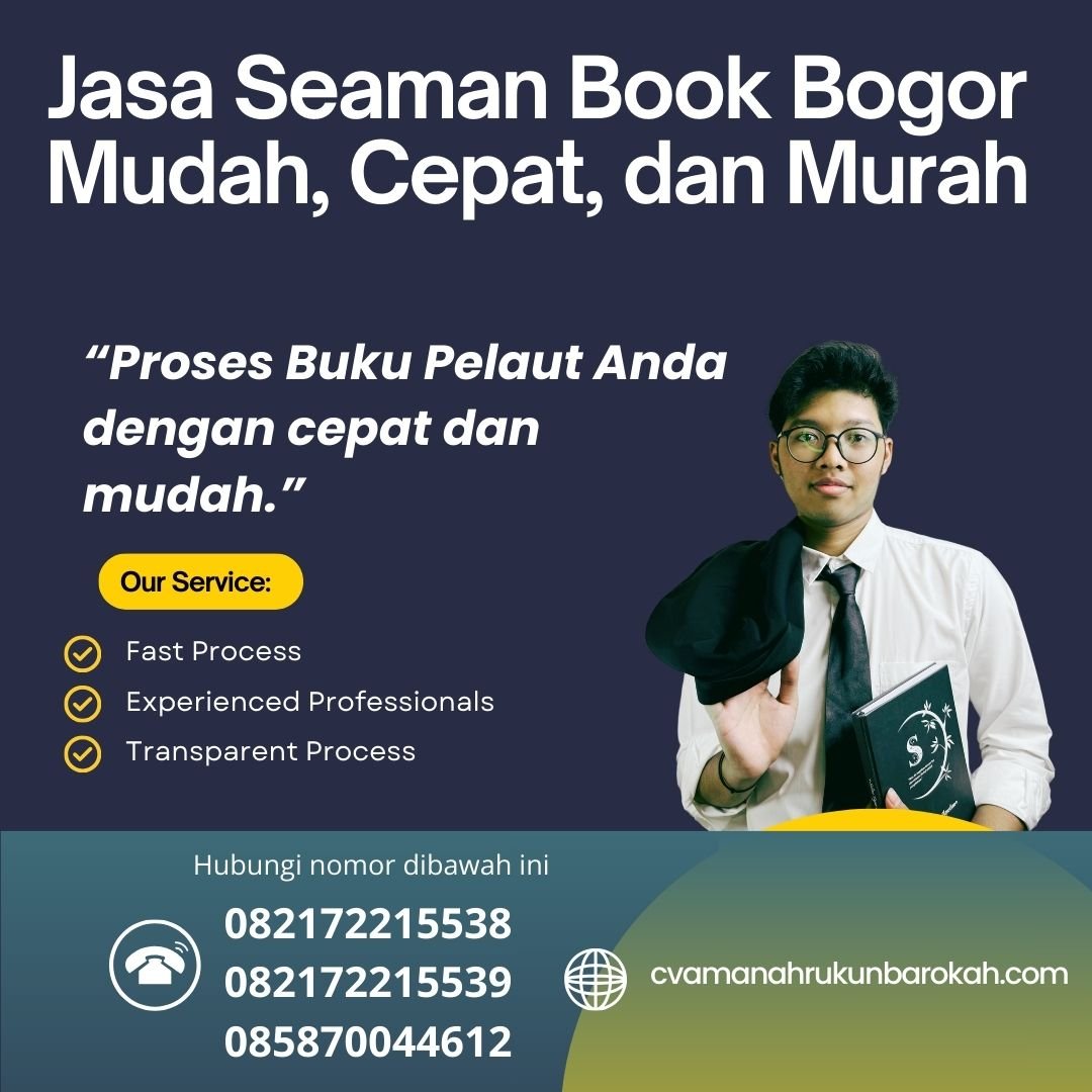 Jasa Seaman Book Bogor Mudah Cepat dan Murah